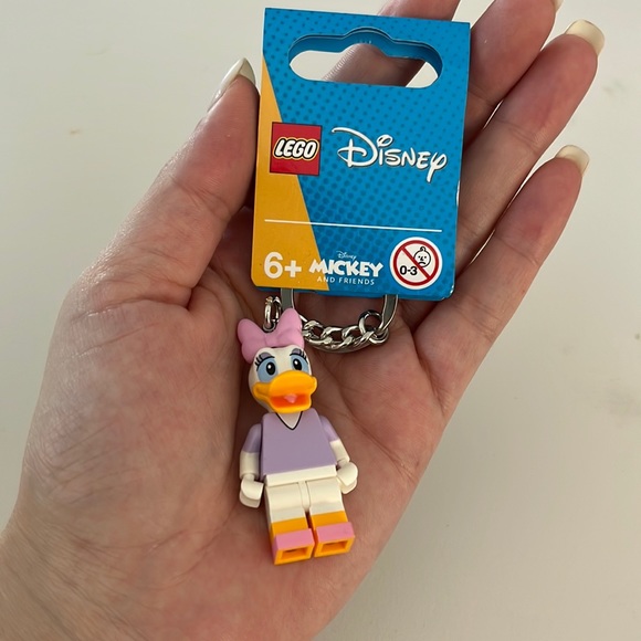 Lego | Accessories | Disneys Daisy Duck Lego Keychain | Poshmark